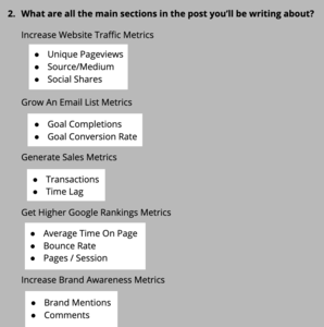 Website Content Template (Free Google Docs Template)