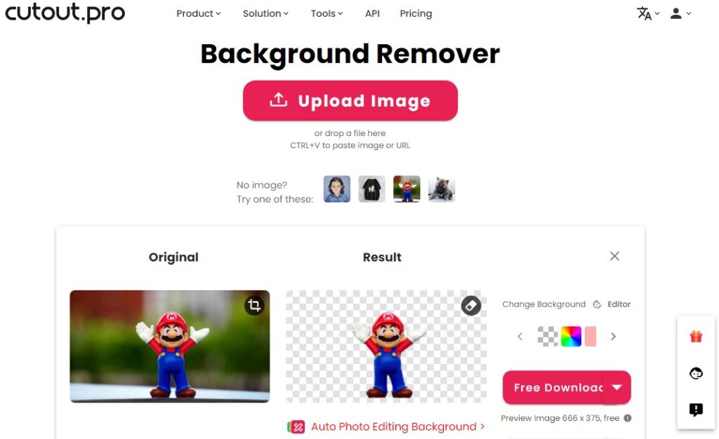 Cutout Pro - Flawless AI Background Removal Tool